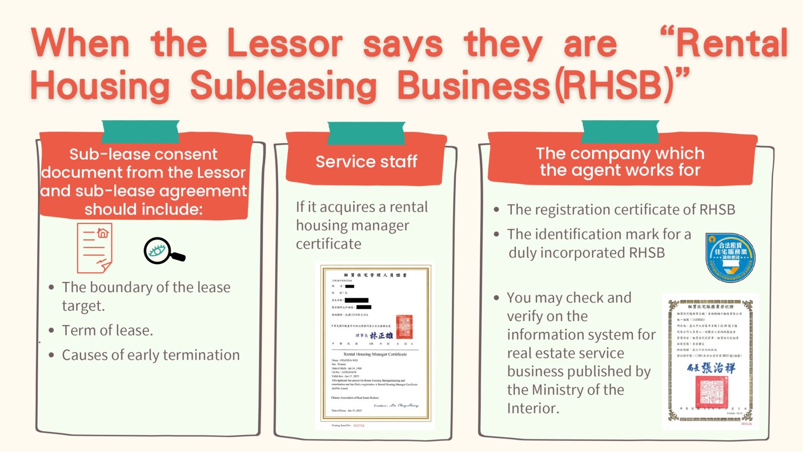 A Foreigner's Simple Guide to Renting in Taiwan II: Verify Landlord's ...