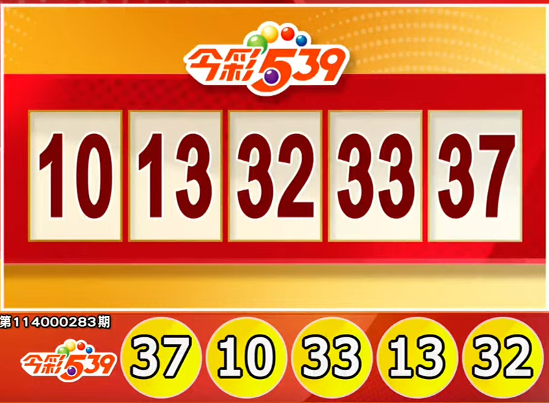 Lotre Taiwan: Hasil Lotre 539 untuk 22/11 - FWA外籍勞工通訊社